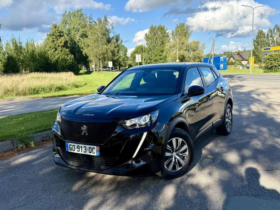 Black Peugeot 2008 2021 in Taurage, with an engine capacity of 1.50 L and mileage of 190 thousand km for 8200 €, photo 1 on AUTOMOTO.COM.LV