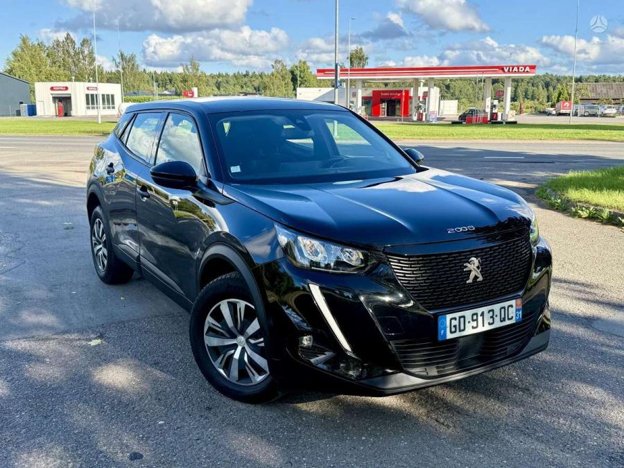 Black Peugeot 2008 2021 in Taurage, with an engine capacity of 1.50 L and mileage of 190 thousand km for 8200 €, photo 6 on AUTOMOTO.COM.LV