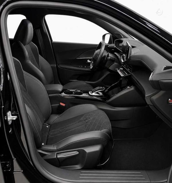 Black Peugeot 2008 2021 in Kaunas, with an engine capacity of 1.20 L and mileage of 110 thousand km for 15200 €, photo 7 on AUTOMOTO.COM.LV