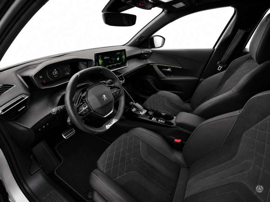 Black Peugeot 2008 2021 in Kaunas, with an engine capacity of 1.20 L and mileage of 110 thousand km for 15200 €, photo 9 on AUTOMOTO.COM.LV