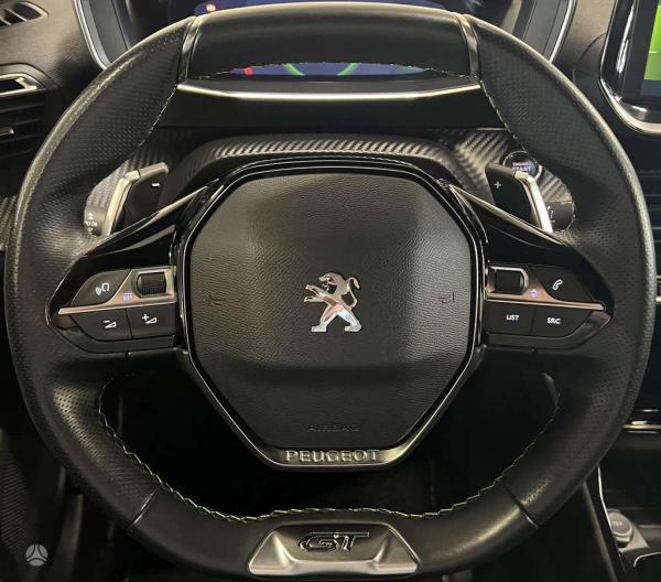 Black Peugeot 2008 2021 in Kaunas, with an engine capacity of 1.20 L and mileage of 110 thousand km for 15200 €, photo 10 on AUTOMOTO.COM.LV