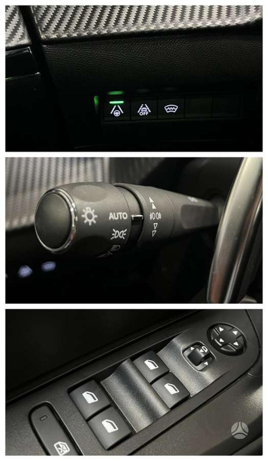 Black Peugeot 2008 2021 in Kaunas, with an engine capacity of 1.20 L and mileage of 110 thousand km for 15200 €, photo 15 on AUTOMOTO.COM.LV