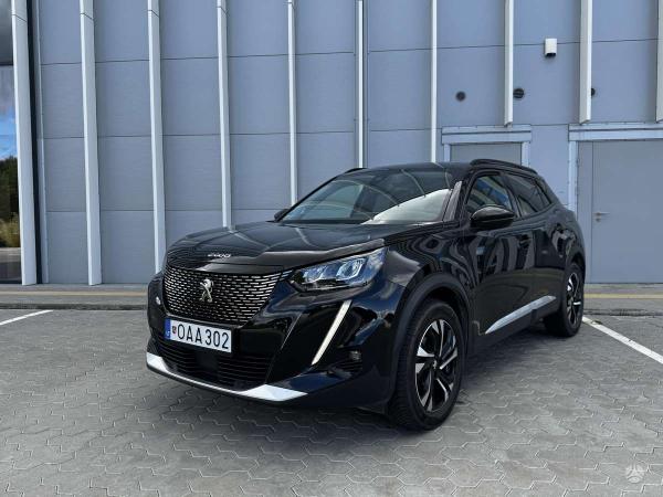 Black Peugeot 2008 2021 in Vilnius, with an engine capacity of 1.20 L and mileage of 68 thousand km for 12500 €, photo 9 on AUTOMOTO.COM.LV