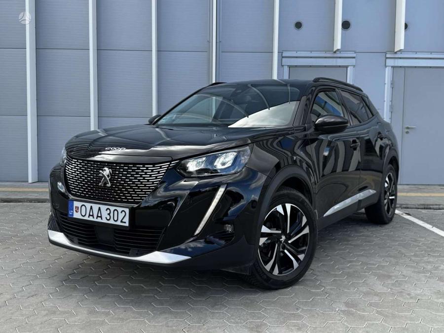 Black Peugeot 2008 2021 in Vilnius, with an engine capacity of 1.20 L and mileage of 68 thousand km for 12500 €, photo 37 on AUTOMOTO.COM.LV