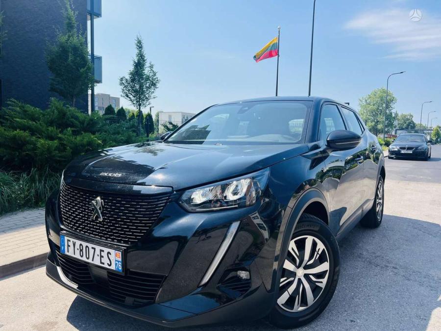 Black Peugeot 2008 2022 in Kaunas, with an engine capacity of 1.50 L and mileage of 209 thousand km for 12300 €, photo 8 on AUTOMOTO.COM.LV