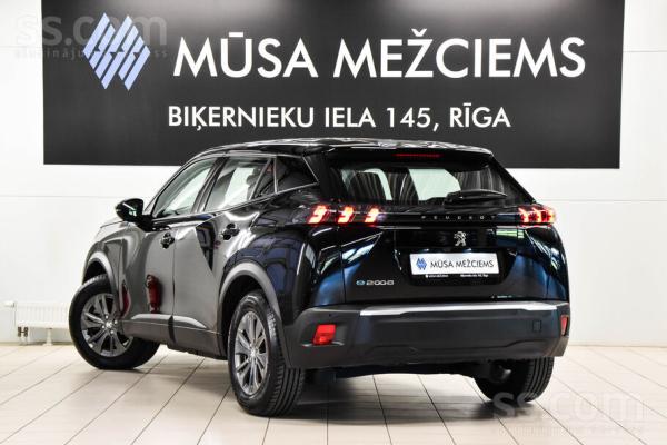 Черный Пежо 2008 2022 в Рига, объемом двигателя 1.20 л и пробегом 48 тыс. км за 20590 €, фото 6 на AUTOMOTO.COM.LV