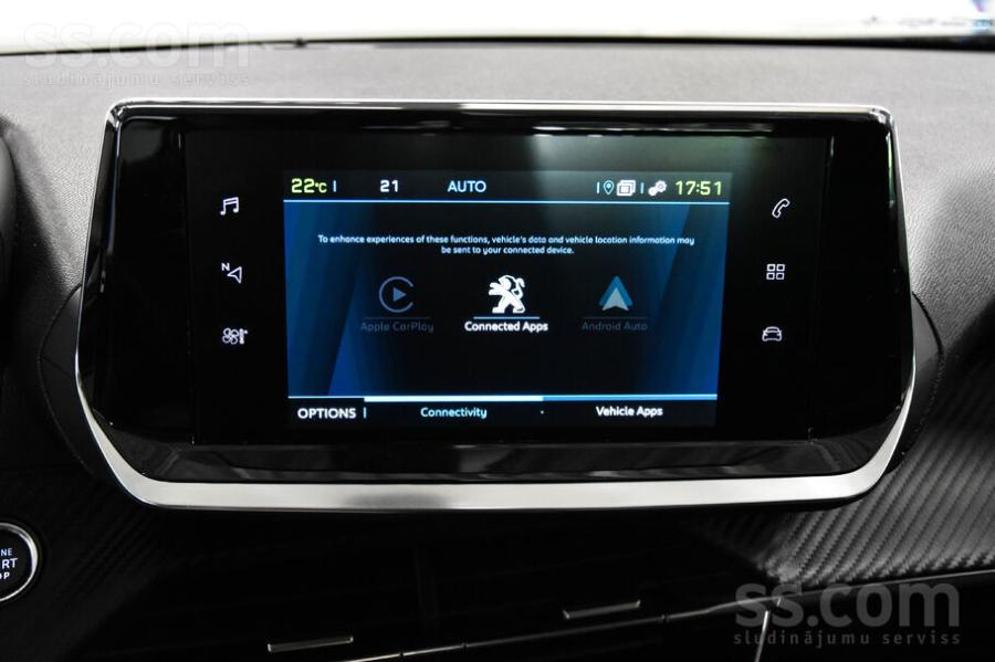 Melns Peugeot 2008 2022 Rīga, ar dzinēja tilpumu 1.20 L un nobraukumu 48 tūkst. km par 20590 €, foto 26 vietnē AUTOMOTO.COM.LV