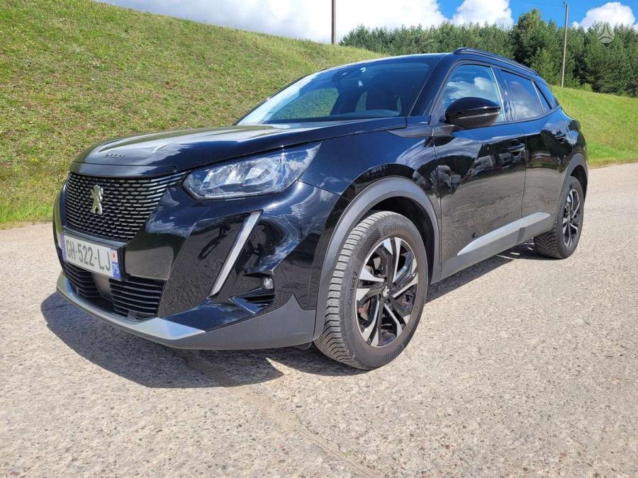 Melns Peugeot 2008 2022 Viļņa, ar dzinēja tilpumu 1.20 L un nobraukumu 120 tūkst. km par 12099 €, foto 1 vietnē AUTOMOTO.COM.LV