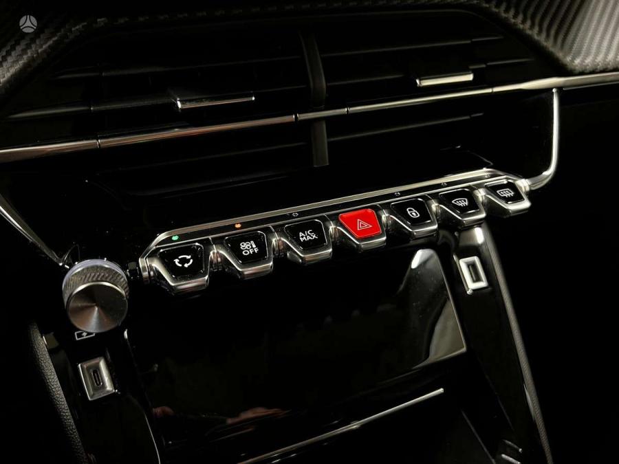 Black Peugeot 2008 2022 in Marijampole, with an engine capacity of 1.20 L and mileage of 120 thousand km for 11985 €, photo 15 on AUTOMOTO.COM.LV