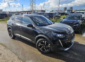 Black Peugeot 2008 2023 in Vilnius, with an engine capacity of 1.20 L and mileage of 145 thousand km for 13068 €, photo  on AUTOMOTO.COM.LV