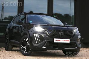 Black Peugeot 2008 2024 in Tukums, with an engine capacity of 1.50 L and mileage of 3 thousand km for 27990 €, photo  on AUTOMOTO.COM.LV