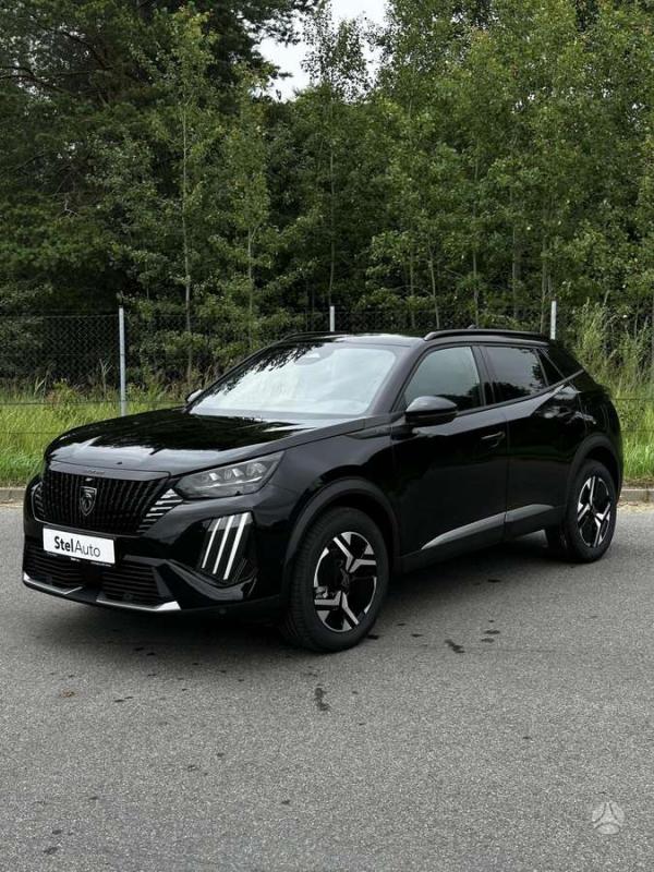 Melns Peugeot 2008 2026 Viļņa, ar dzinēja tilpumu 1.20 L un nobraukumu 6 tūkst. km par 26500 €, foto 1 vietnē AUTOMOTO.COM.LV