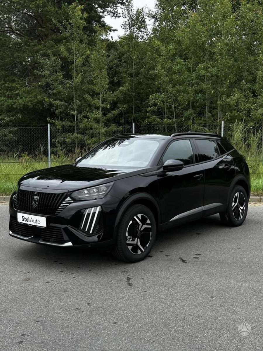 Melns Peugeot 2008 2026 Viļņa, ar dzinēja tilpumu 1.20 L un nobraukumu 6 tūkst. km par 26500 €, foto 1 vietnē AUTOMOTO.COM.LV