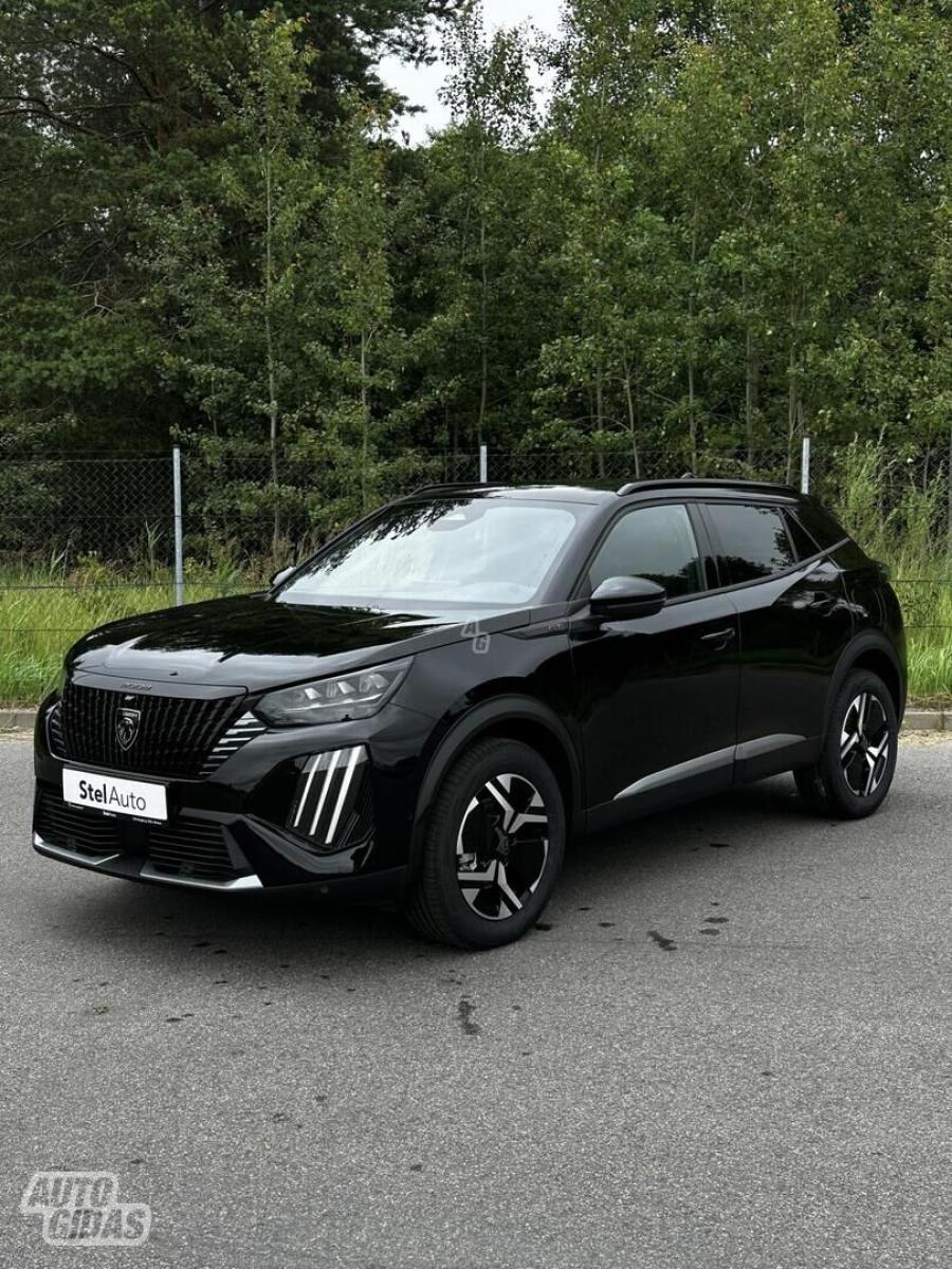 Black Peugeot 2008 2026 in Vilnius, with an engine capacity of 1.20 L and mileage of 6 thousand km for 26500 €, photo 1 on AUTOMOTO.COM.LV