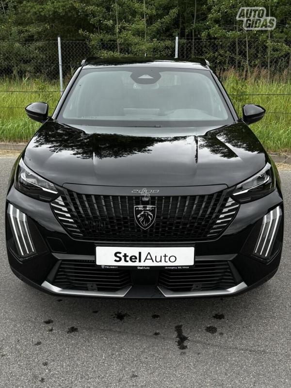 Black Peugeot 2008 2026 in Vilnius, with an engine capacity of 1.20 L and mileage of 6 thousand km for 26500 €, photo 2 on AUTOMOTO.COM.LV