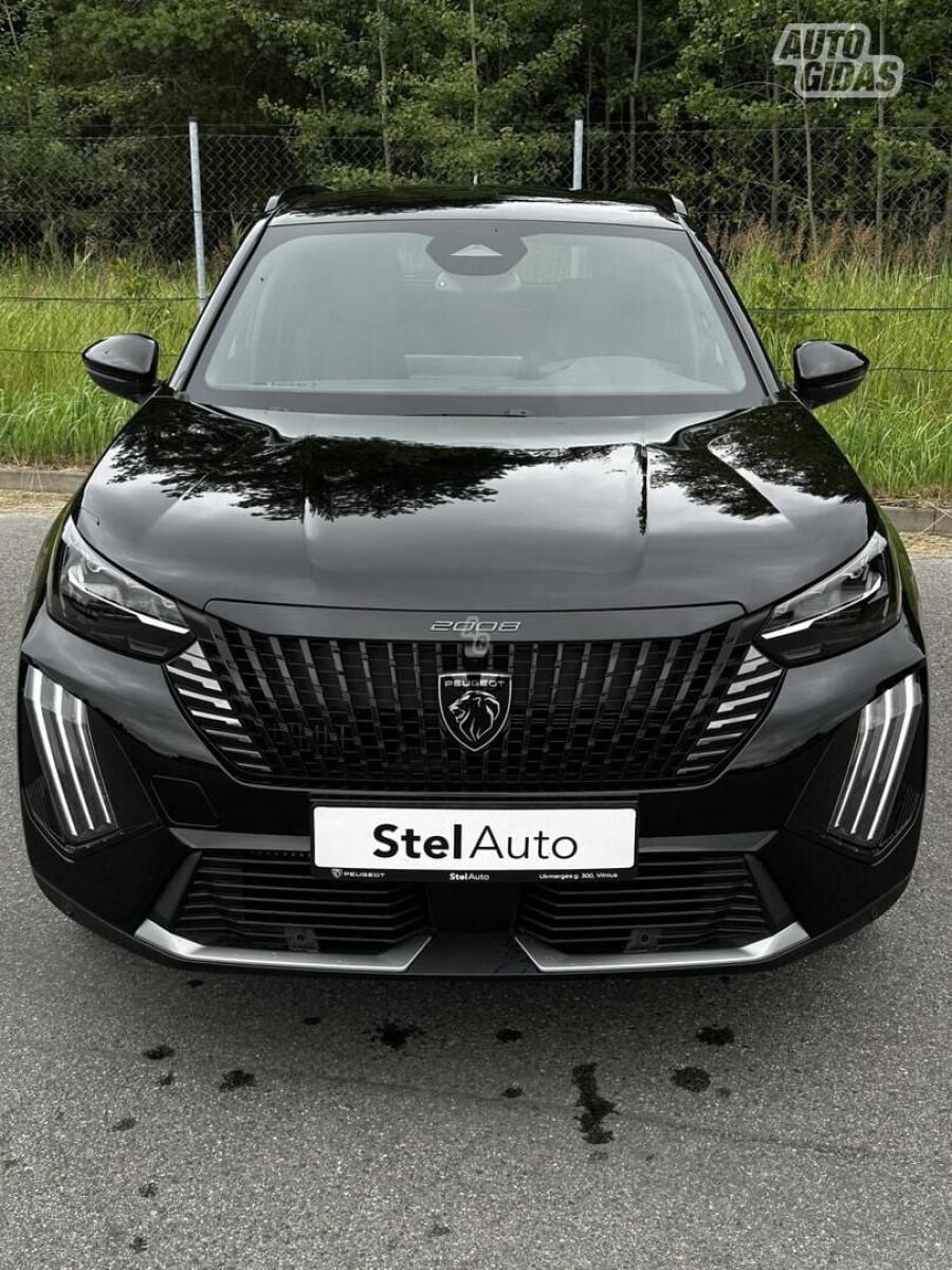 Black Peugeot 2008 2026 in Vilnius, with an engine capacity of 1.20 L and mileage of 6 thousand km for 26500 €, photo 3 on AUTOMOTO.COM.LV