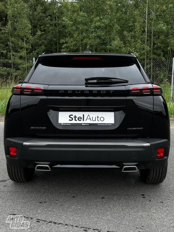 Black Peugeot 2008 2026 in Vilnius, with an engine capacity of 1.20 L and mileage of 6 thousand km for 26500 €, photo 5 on AUTOMOTO.COM.LV