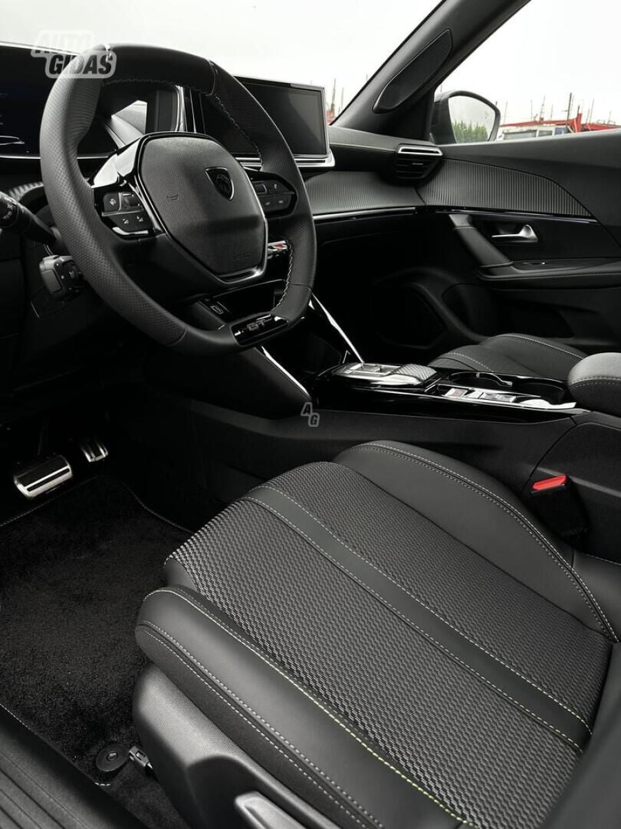 Black Peugeot 2008 2026 in Vilnius, with an engine capacity of 1.20 L and mileage of 6 thousand km for 26500 €, photo 17 on AUTOMOTO.COM.LV