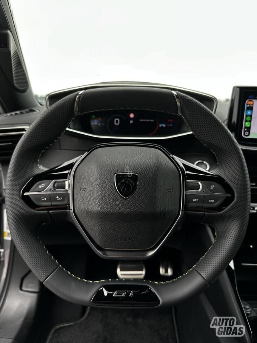 Black Peugeot 2008 2026 in Vilnius, with an engine capacity of 1.20 L and mileage of 6 thousand km for 26500 €, photo 19 on AUTOMOTO.COM.LV