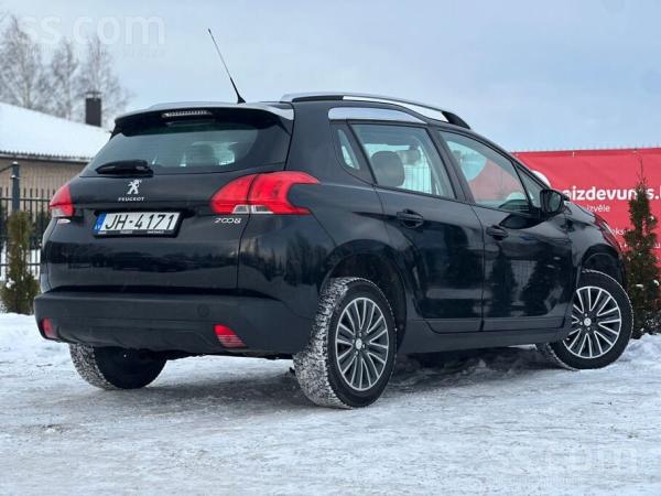 Black Peugeot 2008 2013 in Jelgava, with an engine capacity of 1.20 L and mileage of 0 thousand km for 5350 €, photo 6 on AUTOMOTO.COM.LV