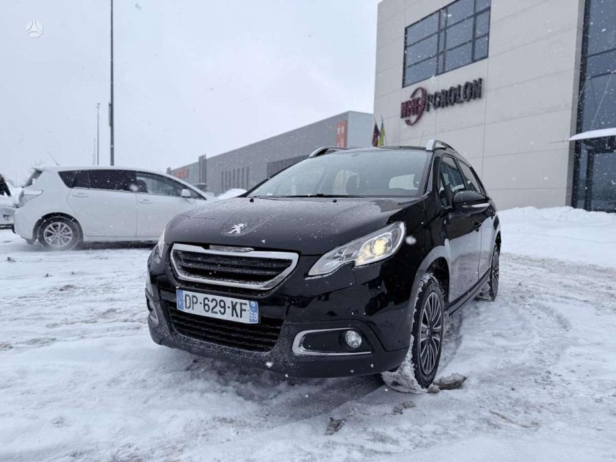 Black Peugeot 2008 2014 in Siauliai, with an engine capacity of 1.20 L and mileage of 150 thousand km for 3800 €, photo 1 on AUTOMOTO.COM.LV