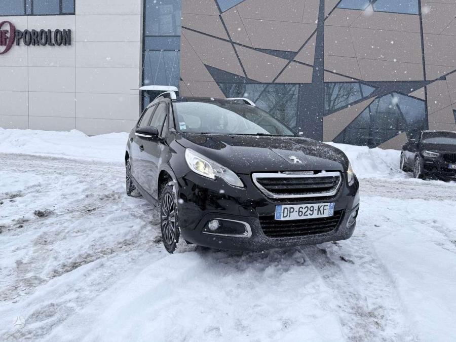 Black Peugeot 2008 2014 in Siauliai, with an engine capacity of 1.20 L and mileage of 150 thousand km for 3800 €, photo 2 on AUTOMOTO.COM.LV