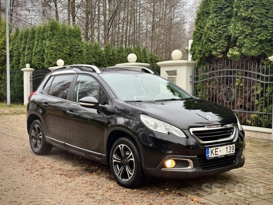Melns Peugeot 2008 2015 Rīga, ar dzinēja tilpumu 1.20 L un nobraukumu 147 tūkst. km par 6200 €, foto 3 vietnē AUTOMOTO.COM.LV