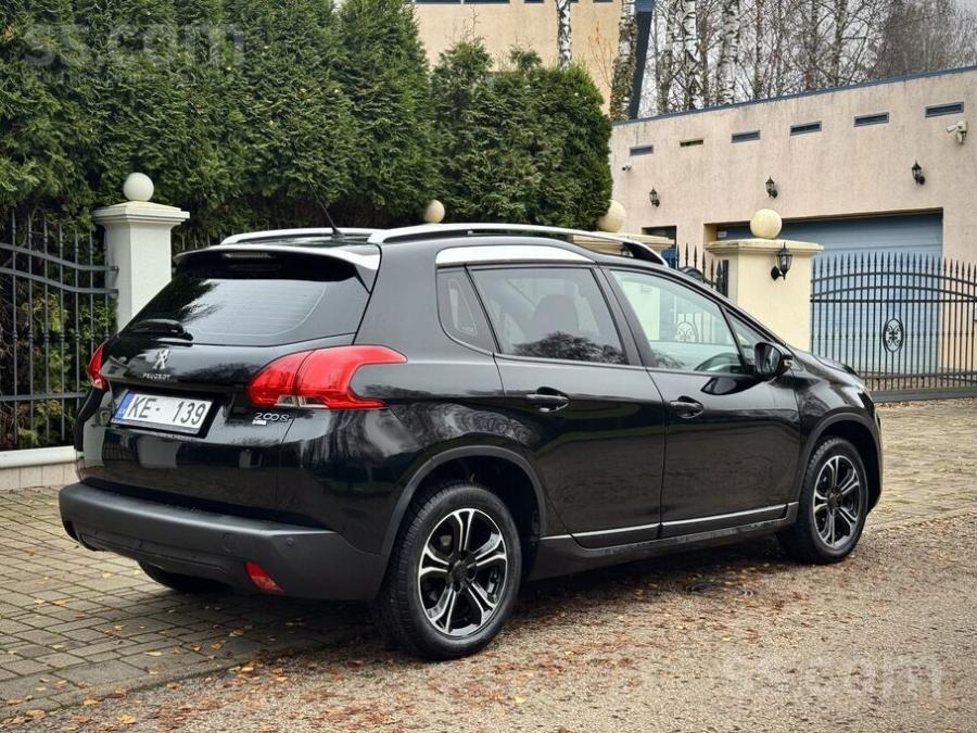 Melns Peugeot 2008 2015 Rīga, ar dzinēja tilpumu 1.20 L un nobraukumu 147 tūkst. km par 6200 €, foto 10 vietnē AUTOMOTO.COM.LV