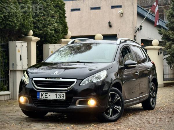 Black Peugeot 2008 2015 in Riga, with an engine capacity of 1.20 L and mileage of 147 thousand km for 5900 €, photo 1 on AUTOMOTO.COM.LV