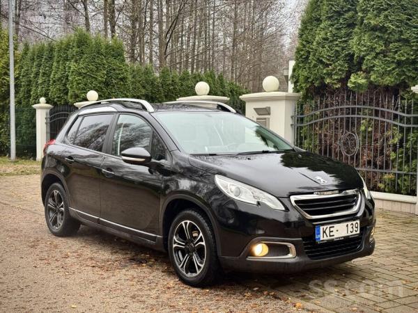 Black Peugeot 2008 2015 in Riga, with an engine capacity of 1.20 L and mileage of 147 thousand km for 5900 €, photo 5 on AUTOMOTO.COM.LV