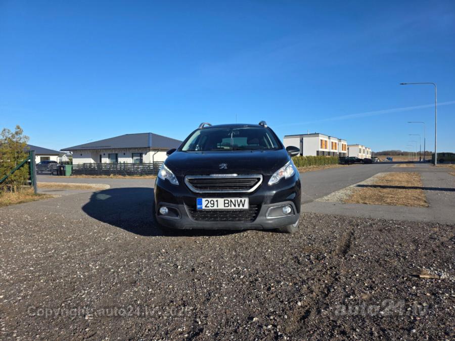 Black Peugeot 2008 2015 in Tallinn, with an engine capacity of 1.20 L and mileage of 92 thousand km for 5500 €, photo 2 on AUTOMOTO.COM.LV