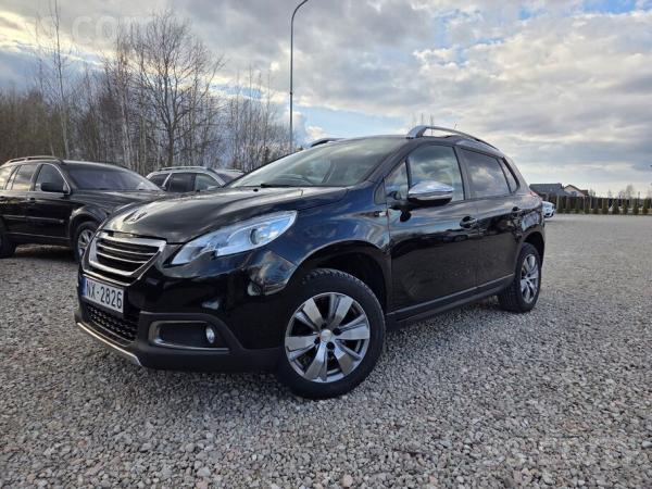 Black Peugeot 2008 2015 in Jelgava, with an engine capacity of 1.20 L and mileage of 0 thousand km for 5200 €, photo 1 on AUTOMOTO.COM.LV