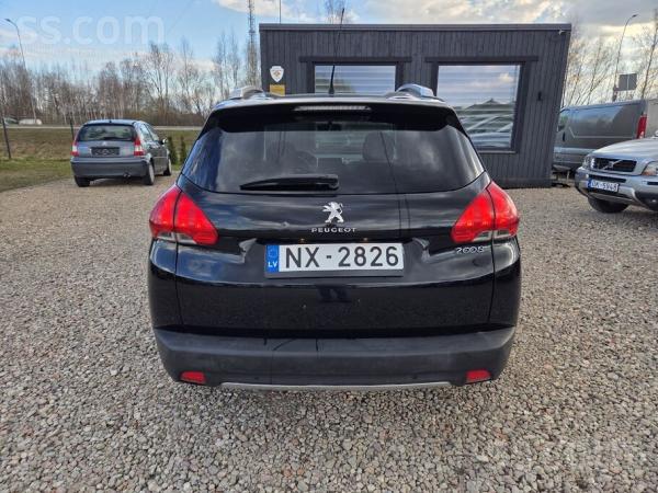 Black Peugeot 2008 2015 in Jelgava, with an engine capacity of 1.20 L and mileage of 0 thousand km for 5200 €, photo 4 on AUTOMOTO.COM.LV