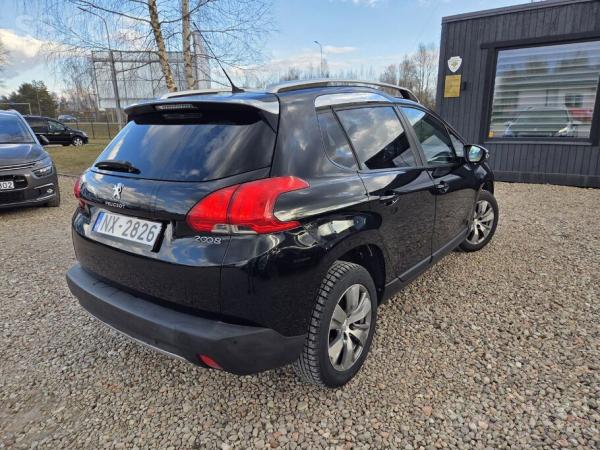 Black Peugeot 2008 2015 in Jelgava, with an engine capacity of 1.20 L and mileage of 0 thousand km for 5200 €, photo 6 on AUTOMOTO.COM.LV