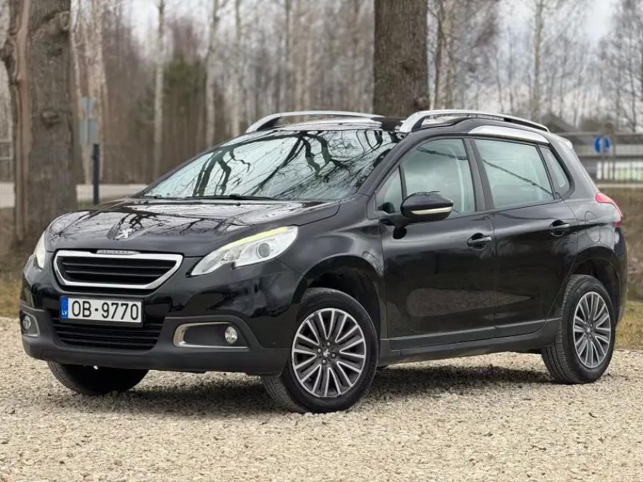 Melns Peugeot 2008 2015 Jelgava, ar dzinēja tilpumu 1.20 L un nobraukumu 146 tūkst. km par 6300 €, foto 1 vietnē AUTOMOTO.COM.LV