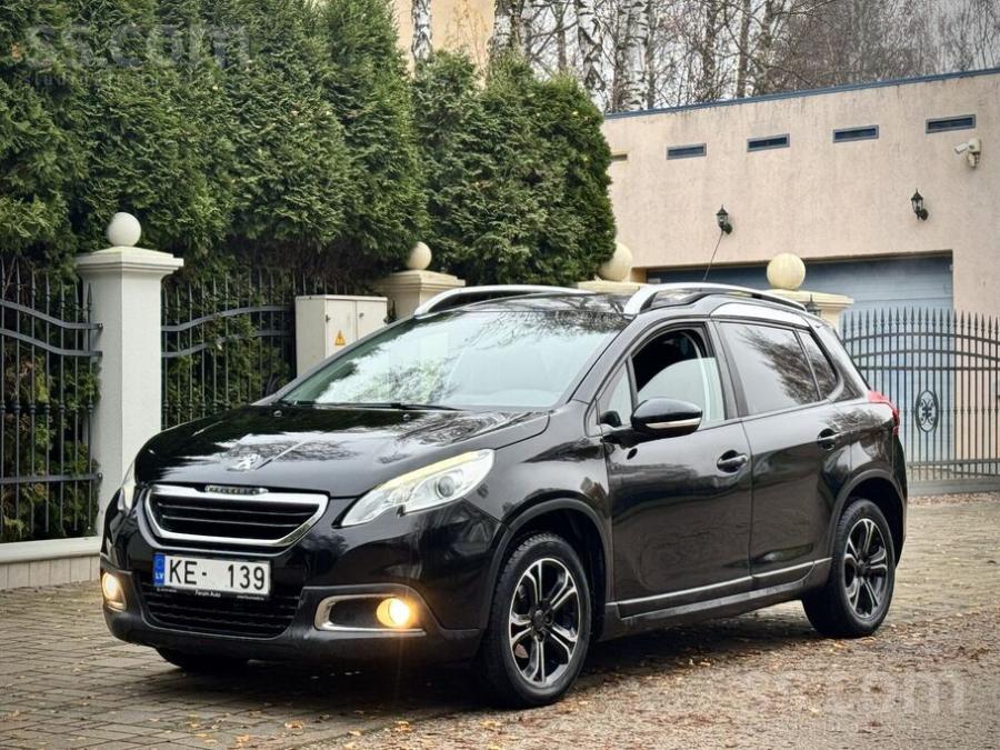 Melns Peugeot 2008 2015 Rīga, ar dzinēja tilpumu 1.20 L un nobraukumu 147 tūkst. km par 5500 €, foto 4 vietnē AUTOMOTO.COM.LV