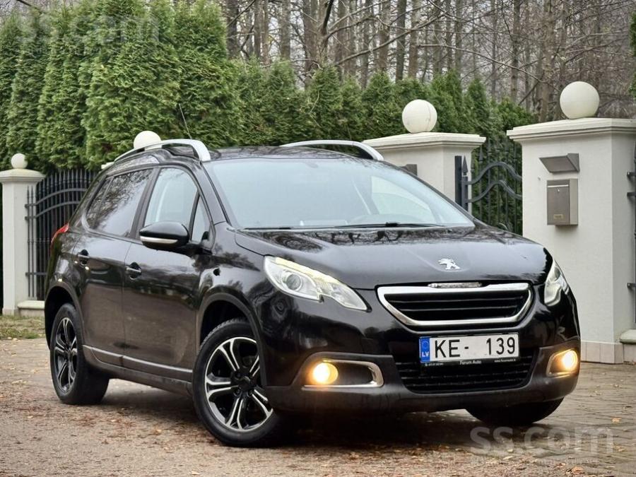 Melns Peugeot 2008 2015 Rīga, ar dzinēja tilpumu 1.20 L un nobraukumu 147 tūkst. km par 5500 €, foto 8 vietnē AUTOMOTO.COM.LV