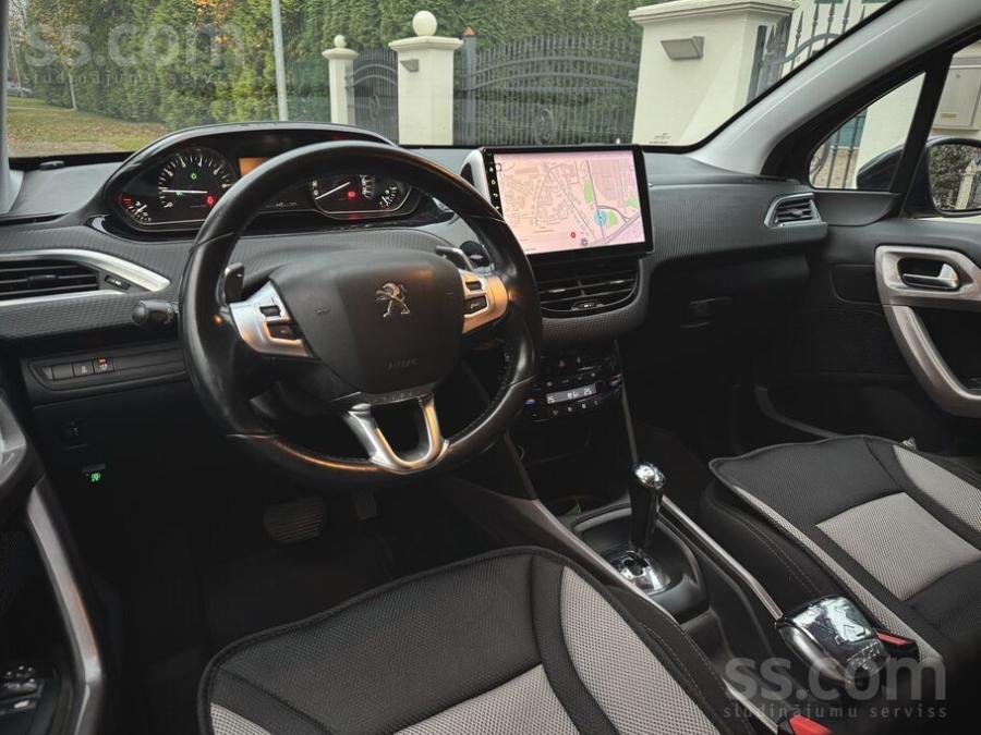 Melns Peugeot 2008 2015 Rīga, ar dzinēja tilpumu 1.20 L un nobraukumu 147 tūkst. km par 5500 €, foto 13 vietnē AUTOMOTO.COM.LV