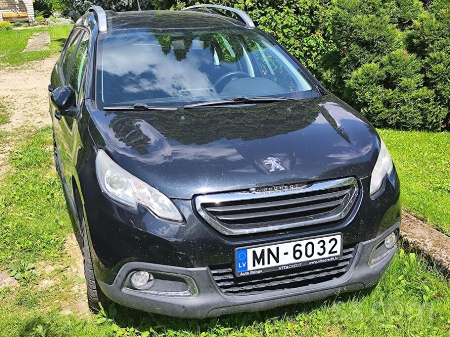 Melns Peugeot 2008 2015 Bauska, ar dzinēja tilpumu 1.60 L un nobraukumu 202 tūkst. km par 5200 €, foto 1 vietnē AUTOMOTO.COM.LV