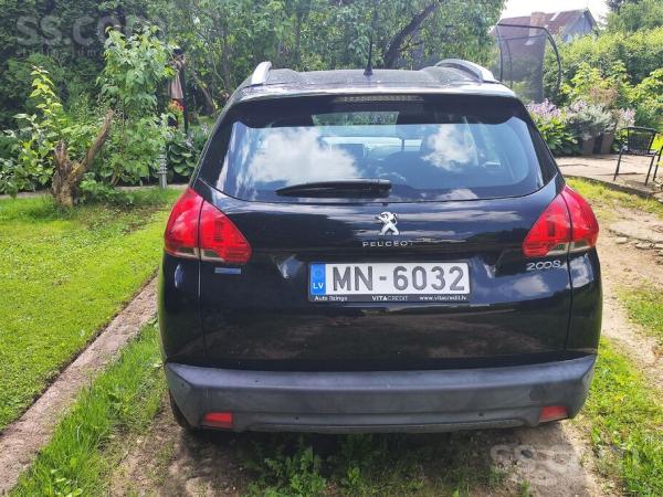 Melns Peugeot 2008 2015 Bauska, ar dzinēja tilpumu 1.60 L un nobraukumu 202 tūkst. km par 5200 €, foto 3 vietnē AUTOMOTO.COM.LV