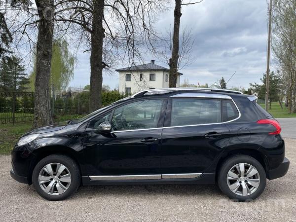 Black Peugeot 2008 2016 in Riga, with an engine capacity of 1.20 L and mileage of 34 thousand km for 6200 €, photo 2 on AUTOMOTO.COM.LV