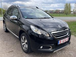 Black Peugeot 2008 2016 in Riga, with an engine capacity of 1.20 L and mileage of 34 thousand km for 6200 €, photo 7 on AUTOMOTO.COM.LV