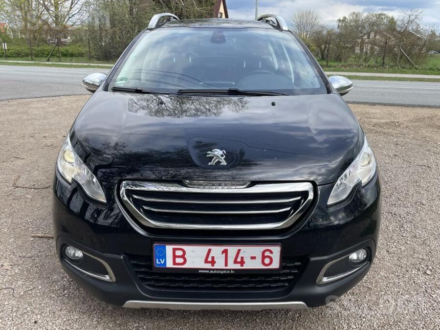 Black Peugeot 2008 2016 in Riga, with an engine capacity of 1.20 L and mileage of 34 thousand km for 6200 €, photo 8 on AUTOMOTO.COM.LV