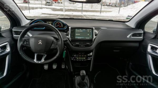Black Peugeot 2008 2018 in Riga, with an engine capacity of 1.20 L and mileage of 204 thousand km for 10190 €, photo 10 on AUTOMOTO.COM.LV
