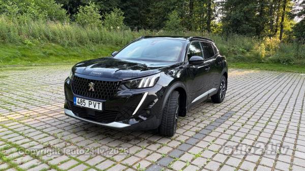Black Peugeot 2008 2021 in Tallinn, with an engine capacity of 1.50 L and mileage of 108 thousand km for 15990 €, photo 1 on AUTOMOTO.COM.LV