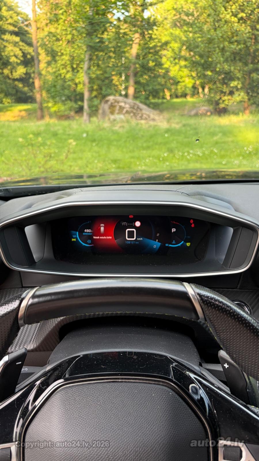 Black Peugeot 2008 2021 in Tallinn, with an engine capacity of 1.50 L and mileage of 108 thousand km for 15990 €, photo 10 on AUTOMOTO.COM.LV