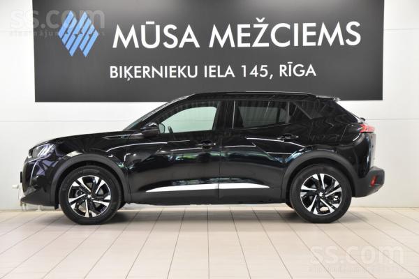 Black Peugeot 2008 2022 in Riga, with an engine capacity of 0.00 L and mileage of 88 thousand km for 20490 €, photo 5 on AUTOMOTO.COM.LV