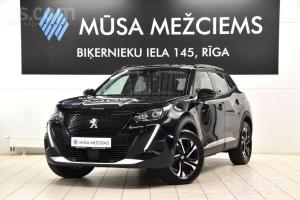 Black Peugeot 2008 2022 in Riga, with an engine capacity of 1.20 L and mileage of 56 thousand km for 20490 €, photo 1 on AUTOMOTO.COM.LV