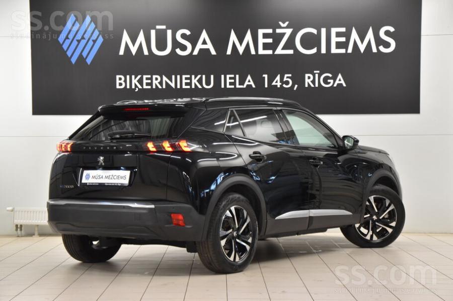 Black Peugeot 2008 2022 in Riga, with an engine capacity of 1.20 L and mileage of 56 thousand km for 20490 €, photo 7 on AUTOMOTO.COM.LV