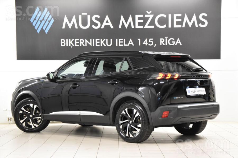 Black Peugeot 2008 2022 in Riga, with an engine capacity of 1.20 L and mileage of 56 thousand km for 20490 €, photo 9 on AUTOMOTO.COM.LV